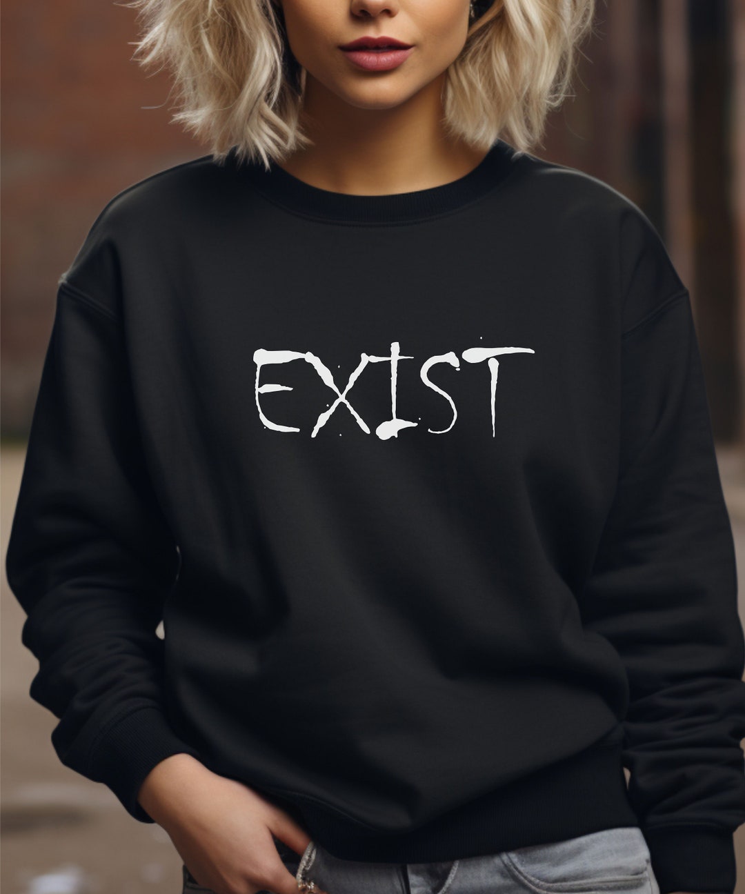 EXIST Svg, Existing Svg - Etsy