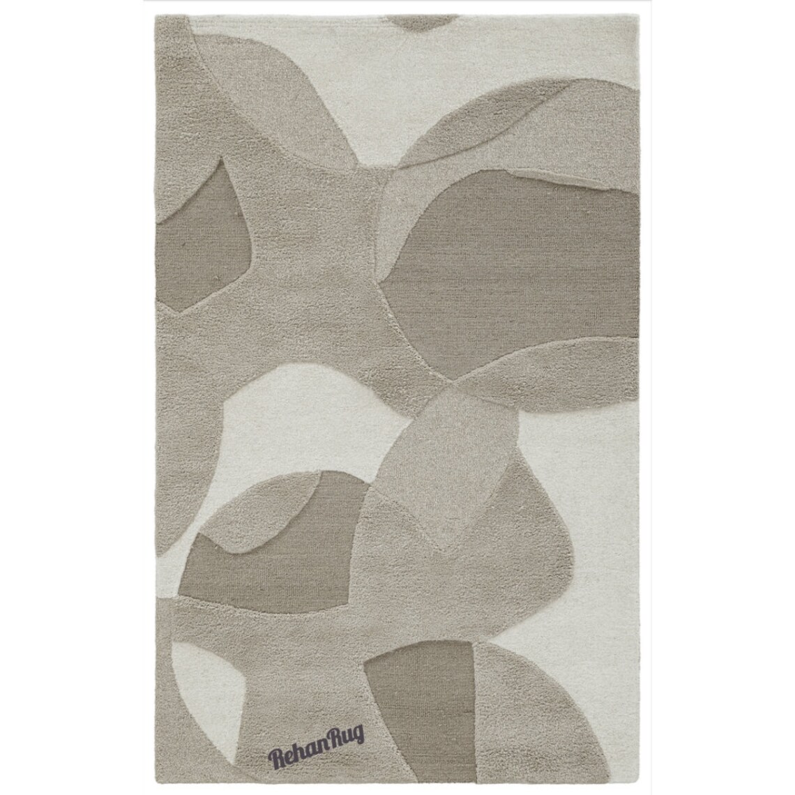 Scape Multi-level Pile Cut and Loop Hand-tufted Wool Handmade Area Rug ...