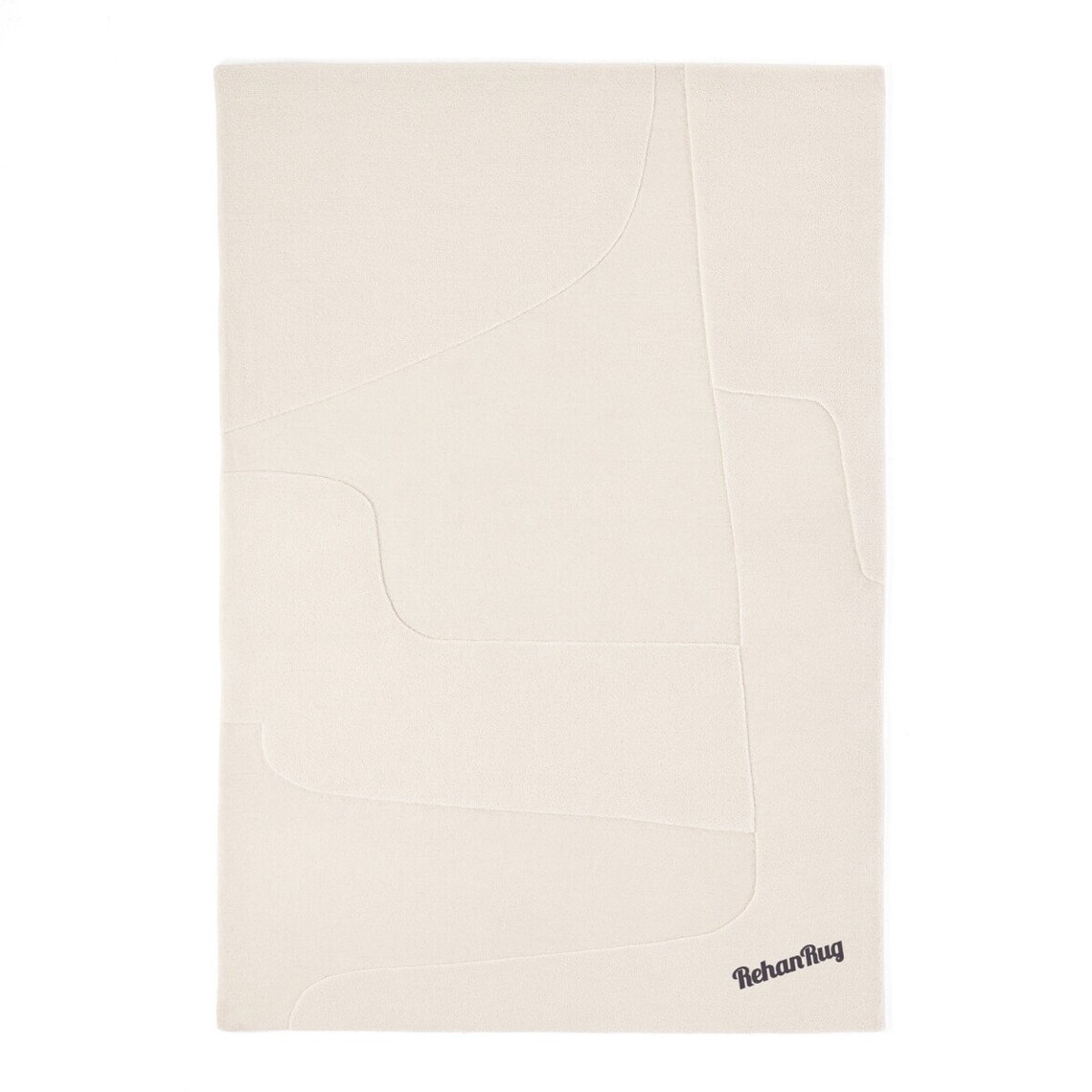 Scape Multi-level Cut Pile Hand-tufted Area Rug for Bedroom Aesthetic ...