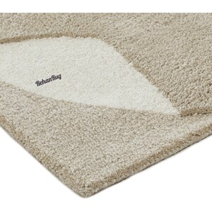 Scape Multi-level Pile Cut and Loop Hand-tufted Wool Handmade Area Rug ...