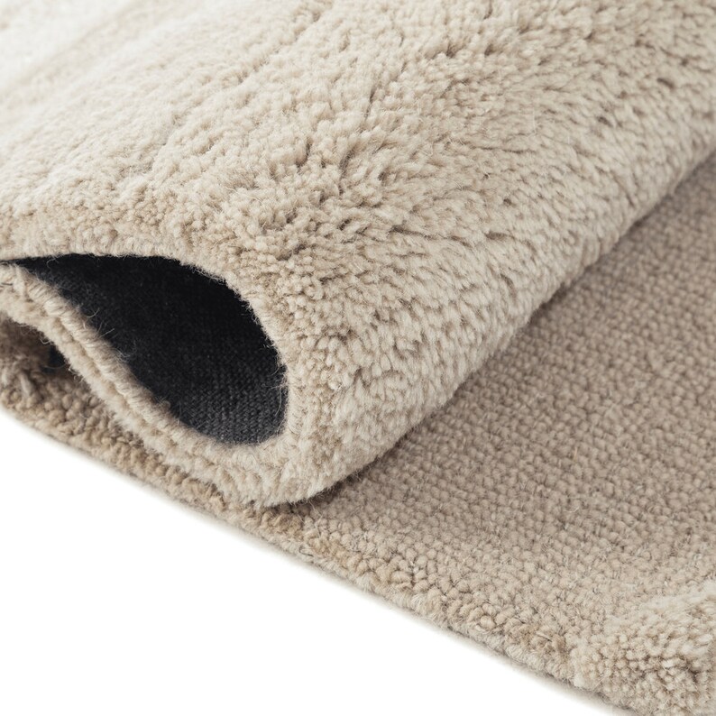 Scape Multi-level Pile Cut and Loop Hand-tufted Wool Handmade Area Rug ...