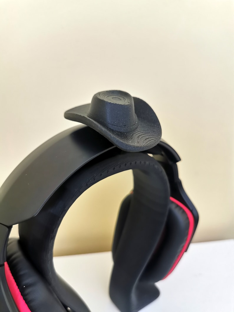 Cowboy Hat Headphone Attachment Headset Ears PC Gaming - Etsy