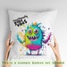 Monsters PNG SVG Splatter Monster Stickers Monster - Etsy