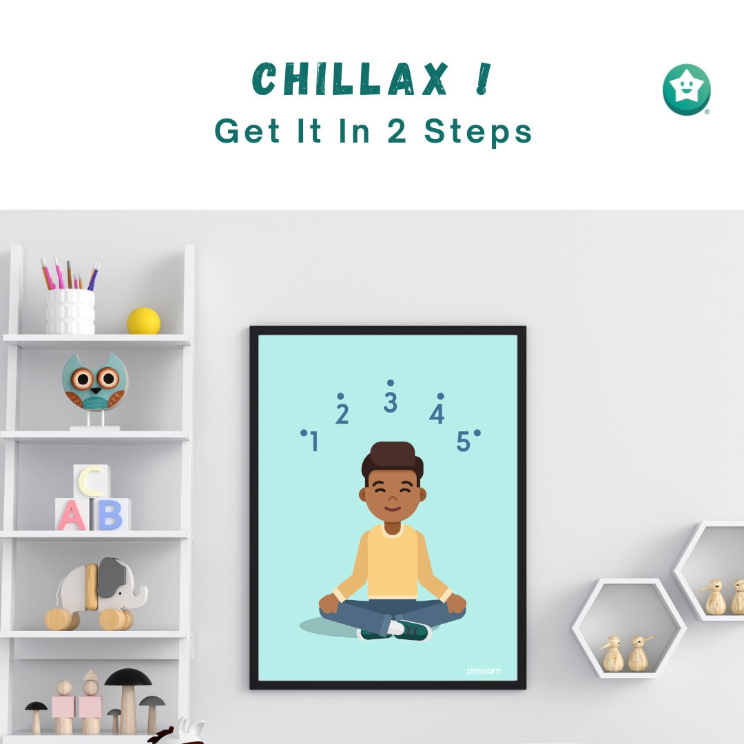 Relaxation Activity Wall Poster / Kids Welbeing and - Etsy