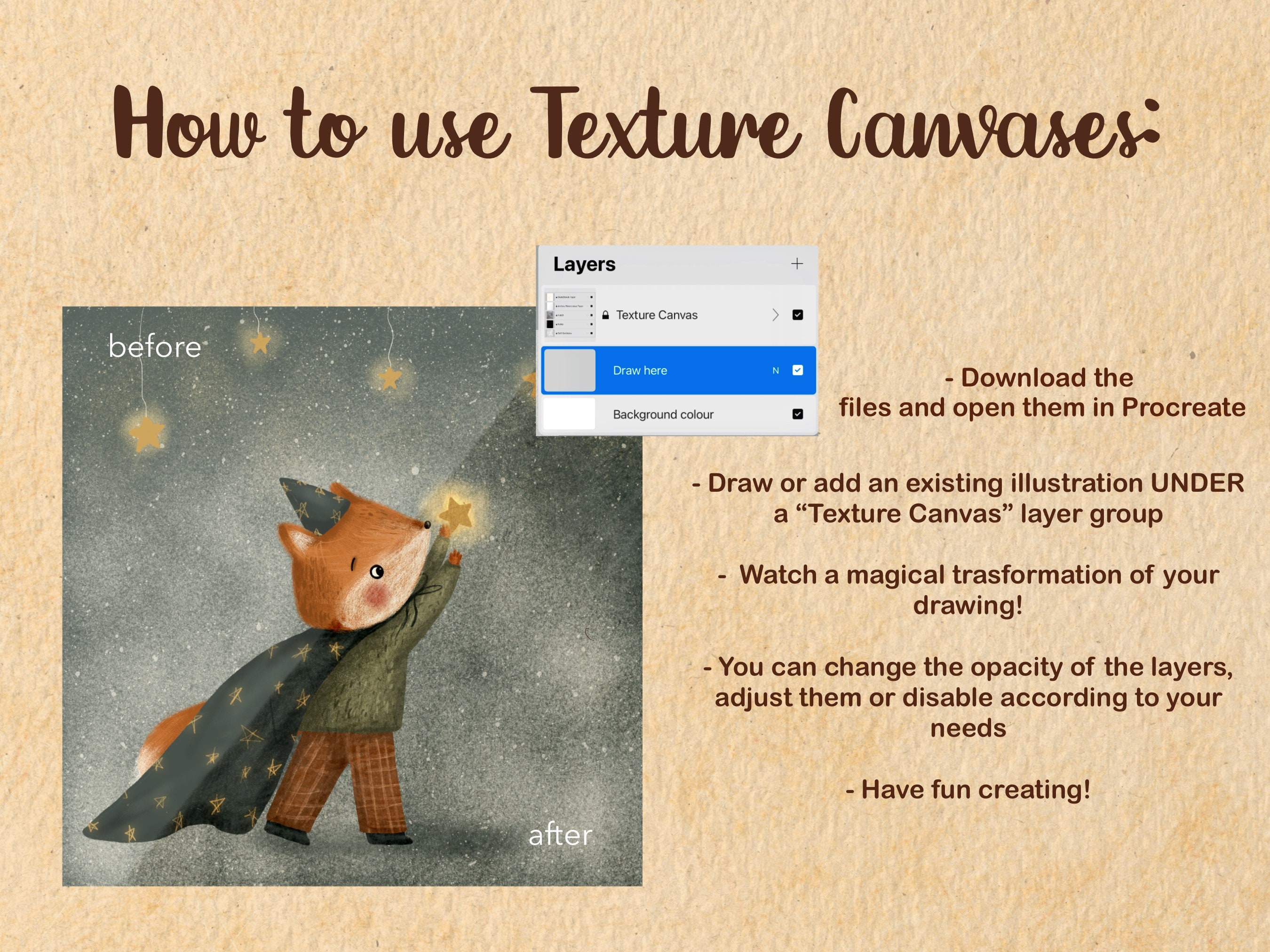 Karinartspace Texture Canvas for Procreate Paper Texture Digital Paper ...