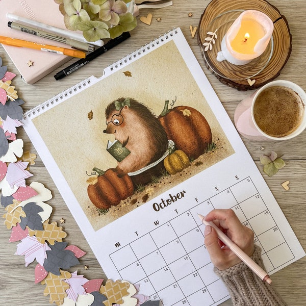 Calendar Art - Etsy