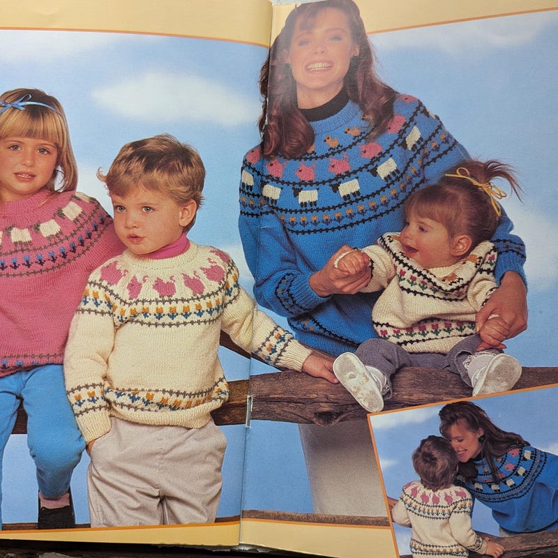 Fairisle Jumpers Patterns - Etsy