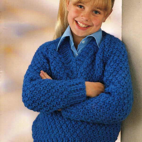 Bulky Sweater Pattern - Etsy