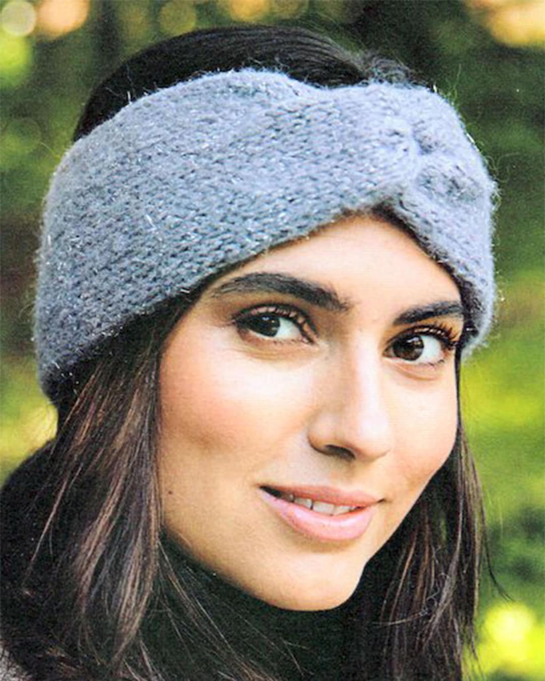 Headband With a Twist- Woman's Quick Easy Knit, ~ Aran 10 Ply Wool ...