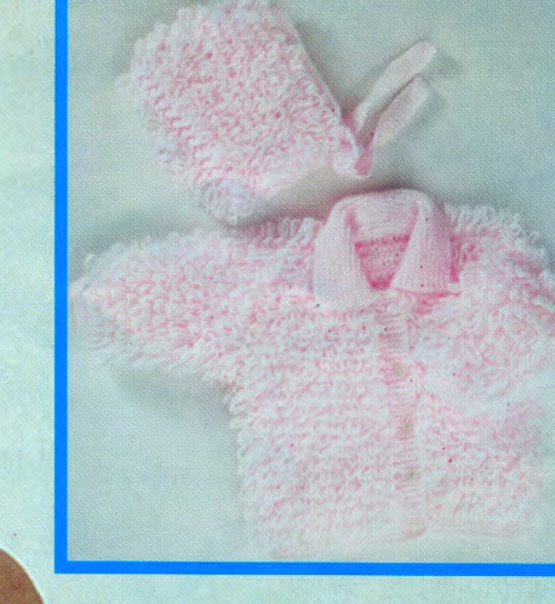 Baby Easy Loopy Cardigan-hooded Jacket~ Cardigan With Collar & Hat 2 ...