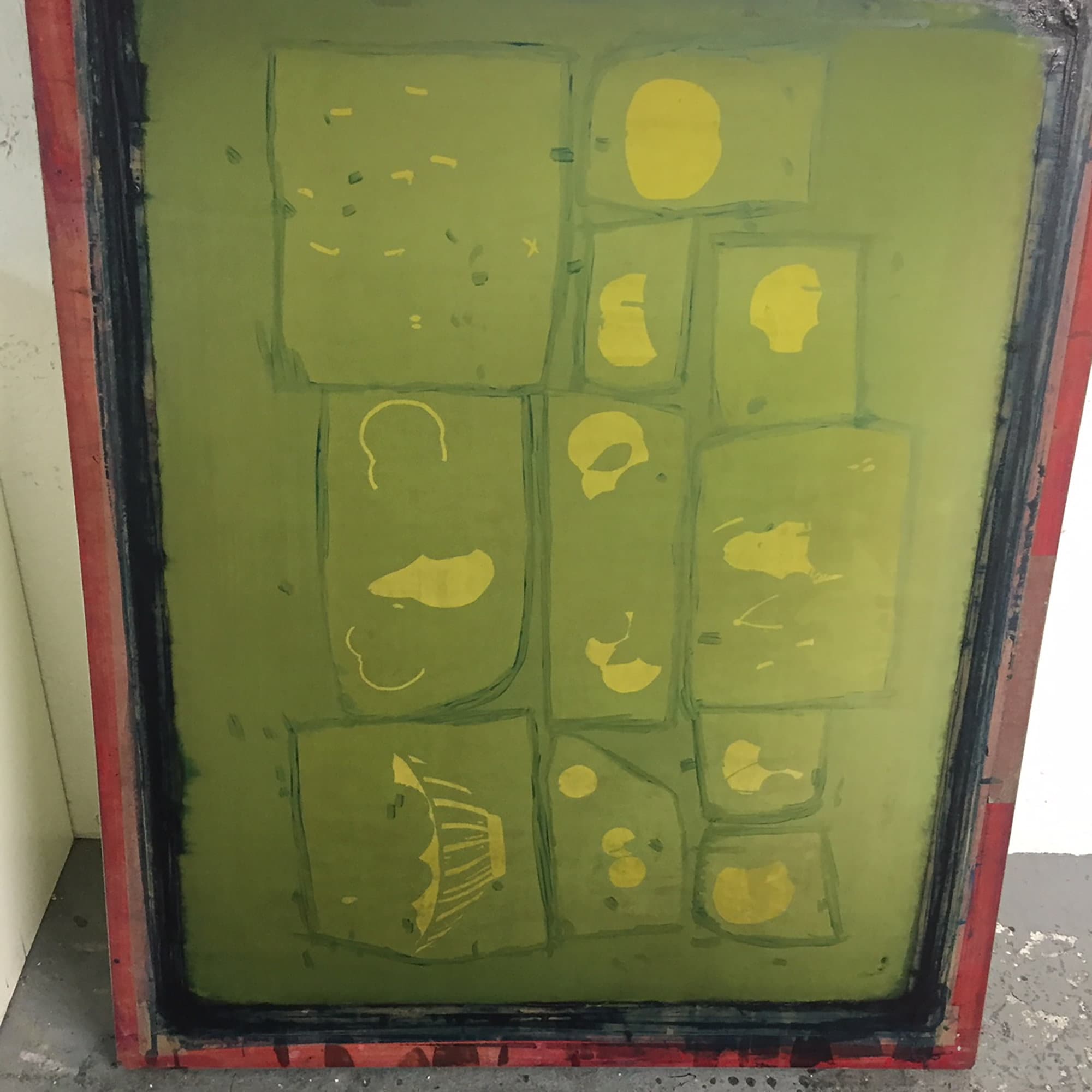 Fruit Bowl Handprinted - Etsy