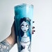 A Blue Corpse Bride Snowglobe Tumblee - Etsy