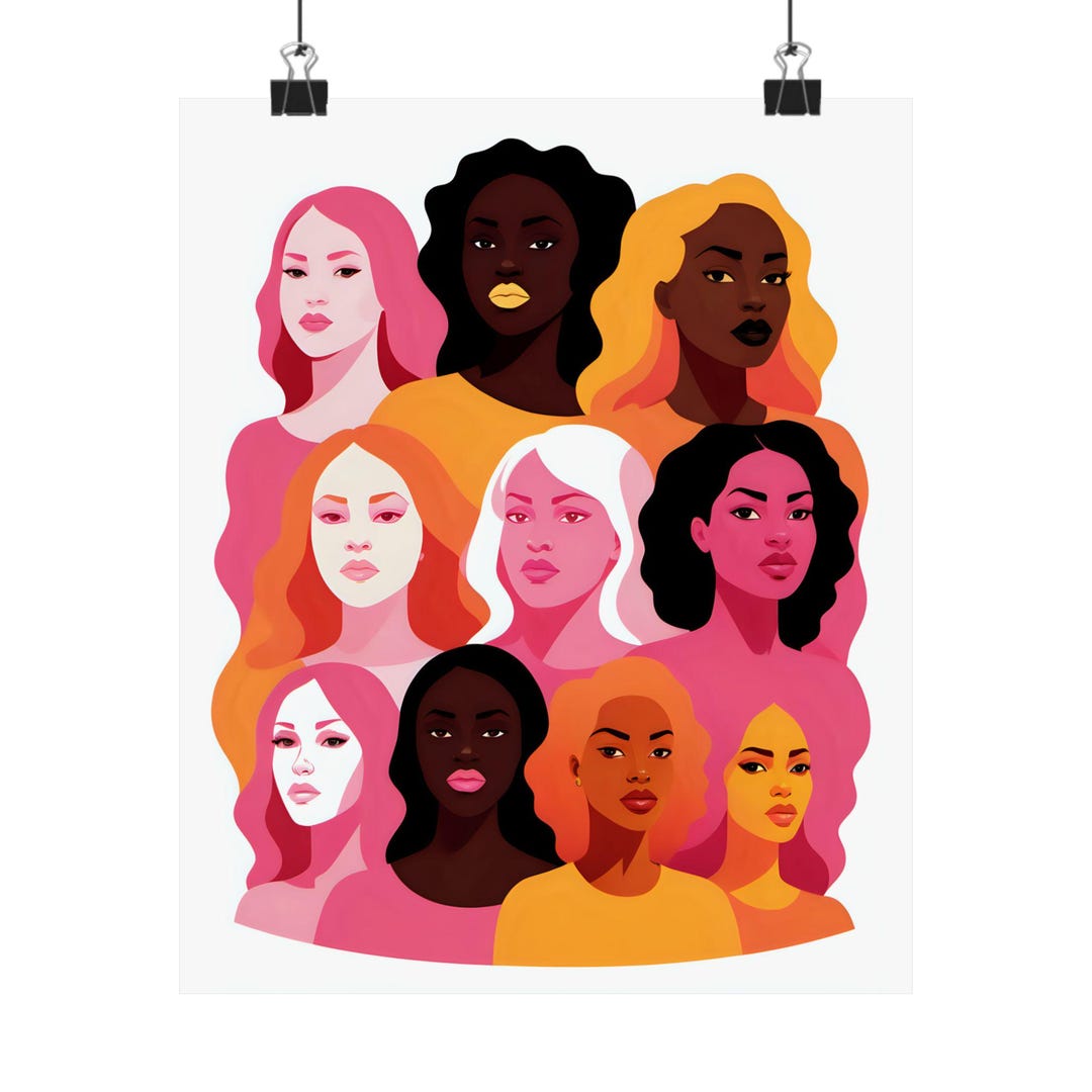 Matte Vertical Posters, Female Empowerment Wall Art, Feminist Quotes ...