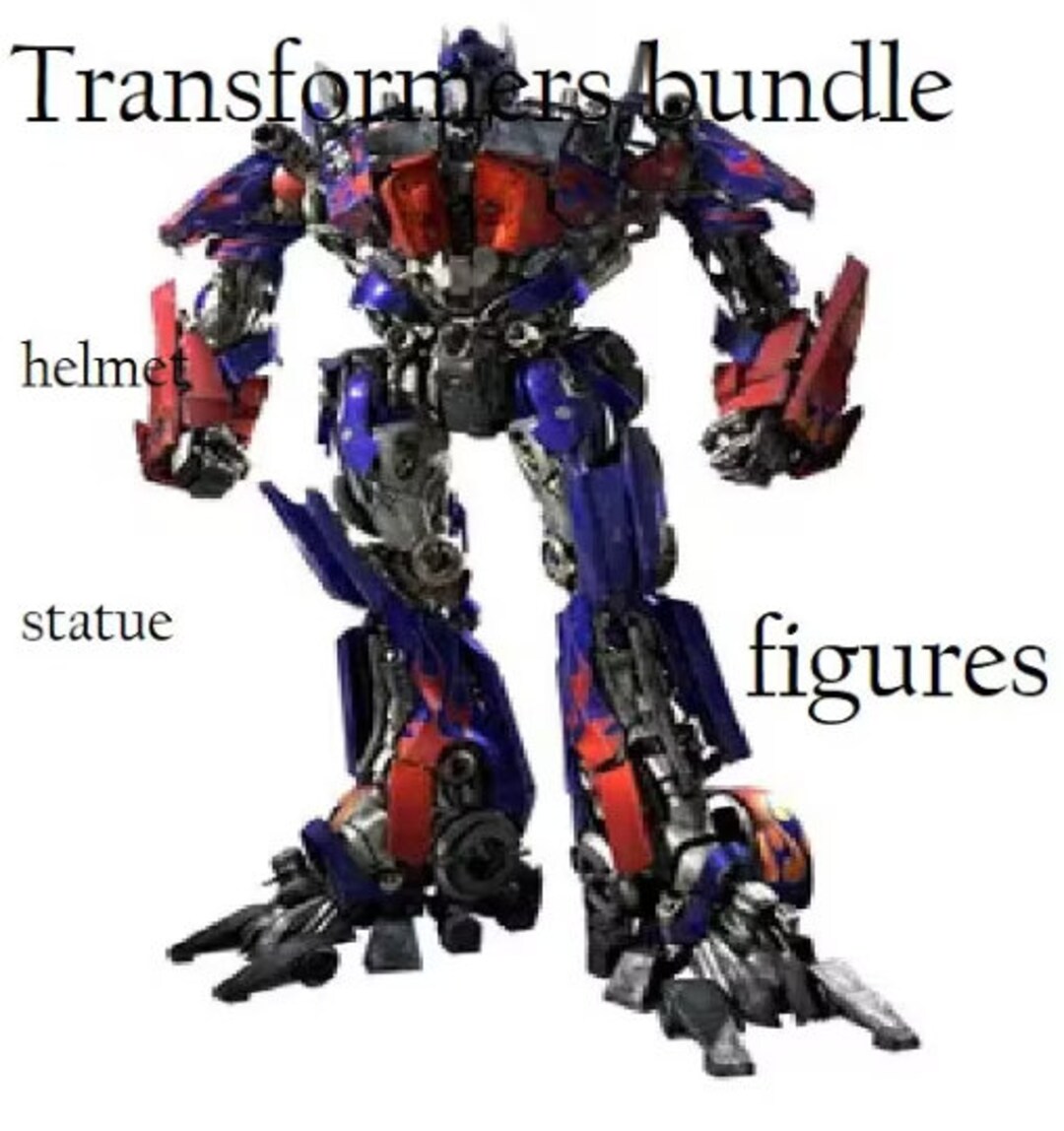 Transformers Bundle 3d Print Stl File - Etsy