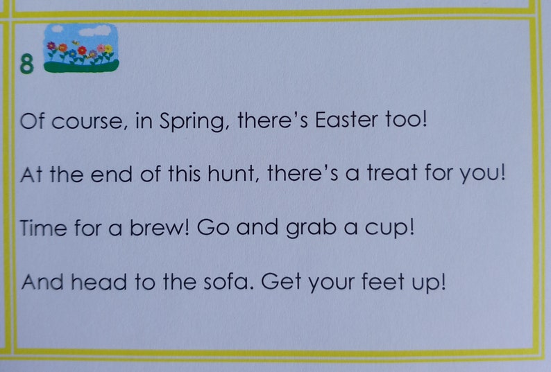 Printable Springtime Easter Egg Hunt for Adults - Etsy