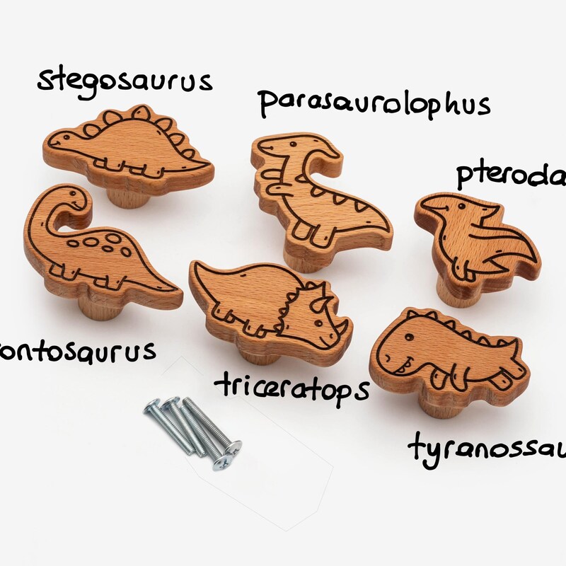 Dinosaur Knob - Etsy