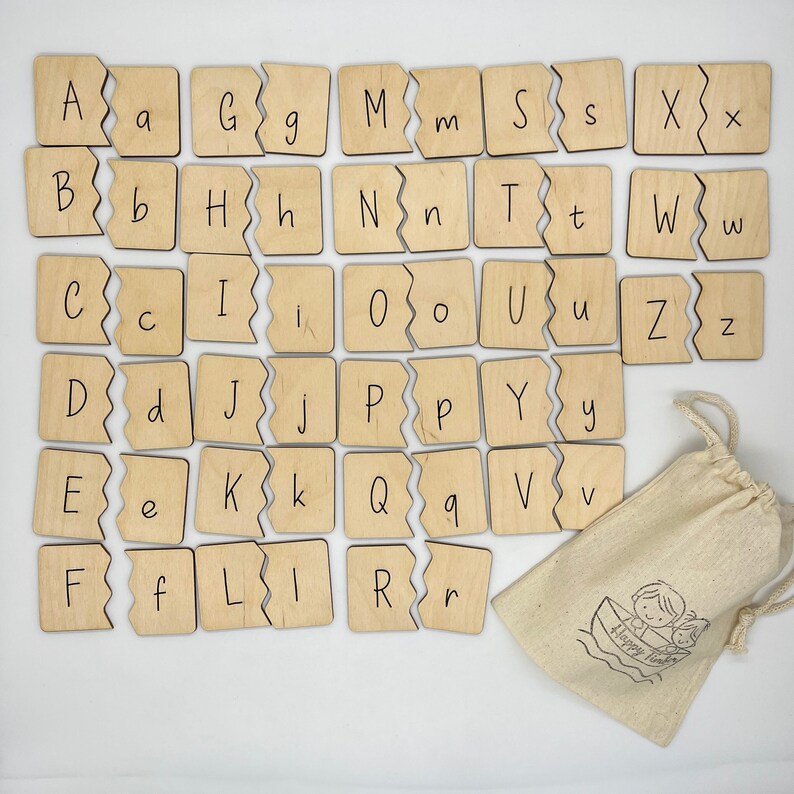 Educational Alphabet Matching: Uppercase & Lowercase Sorting Activity ...