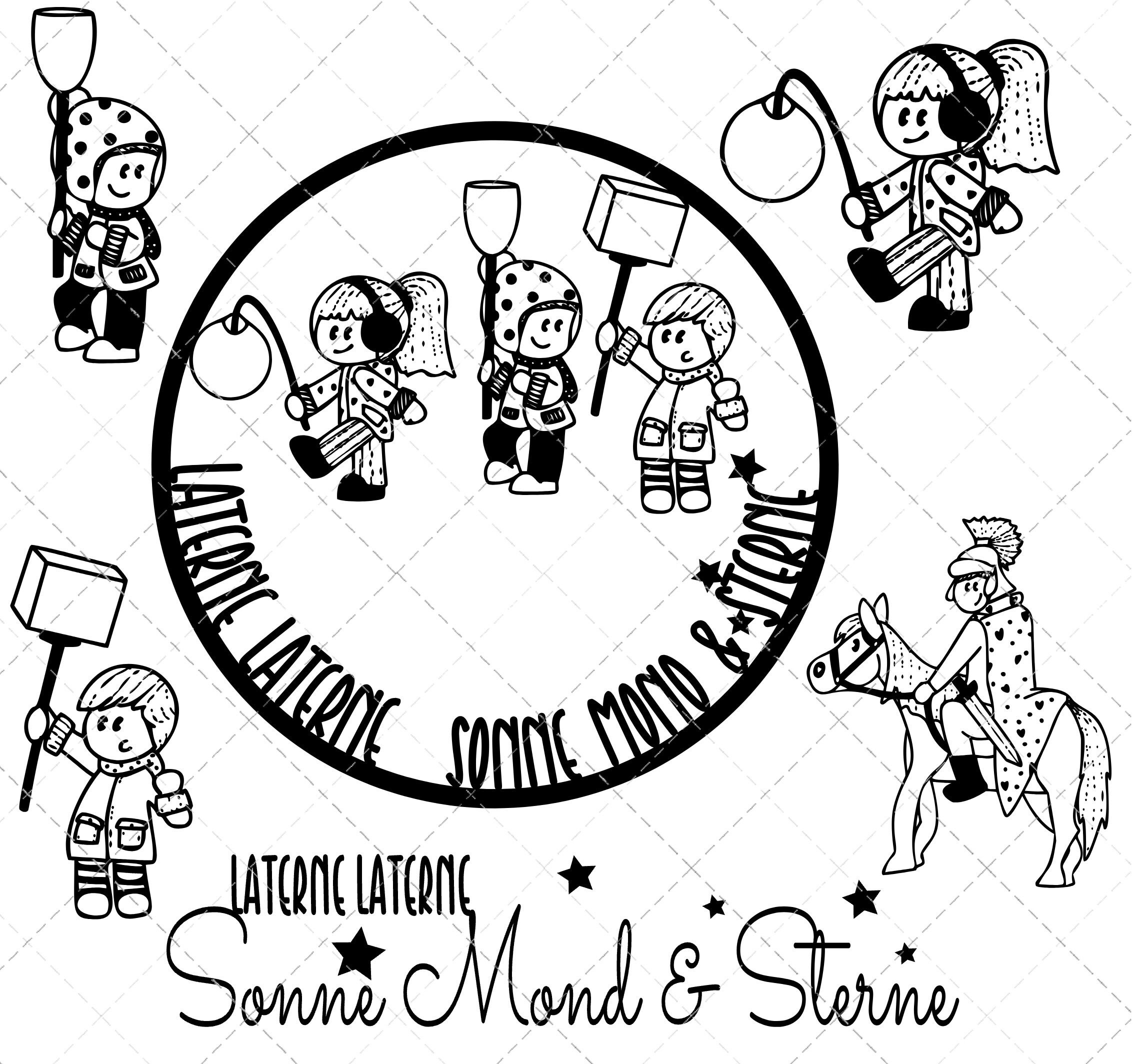 Laterne Martinsfeuer Laserdatei Plotterdatei Kinder Laterne - Etsy.de