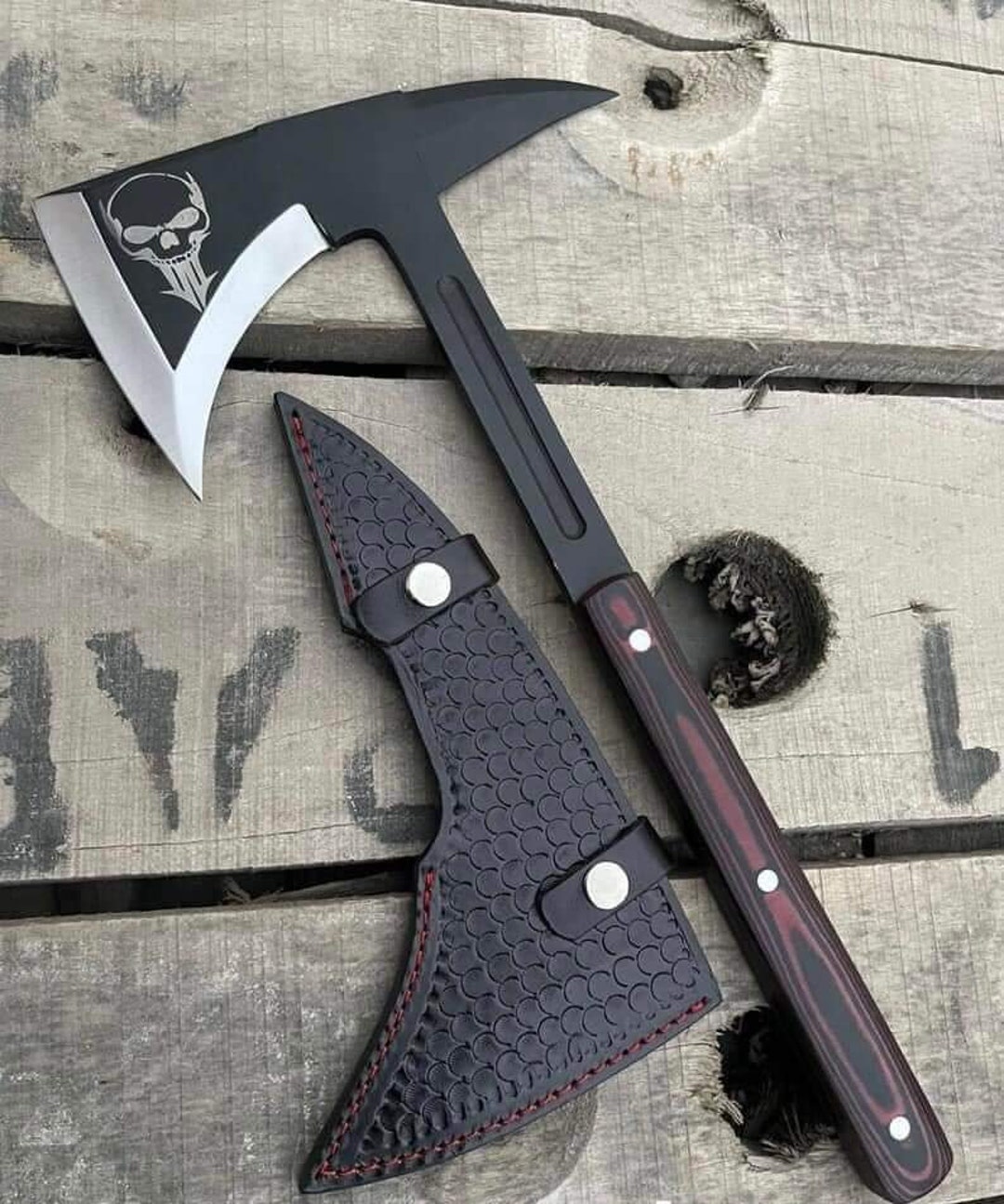 Hand FORGED AXE, Custom Handmade Nordic Axe, Throwing Axe With ...