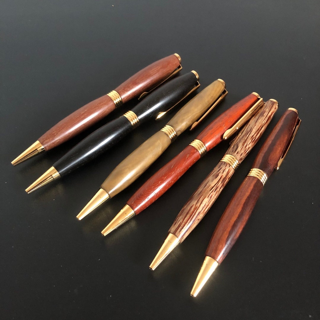 Hand-turned Wood Streamline Ballpoint Pen Made With Exotic Wood, Unique ...