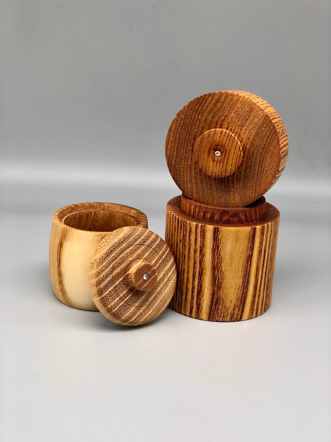 Beautiful Wooden Box With Lid/keepsake Wooden Box / Wood Turned Box ...