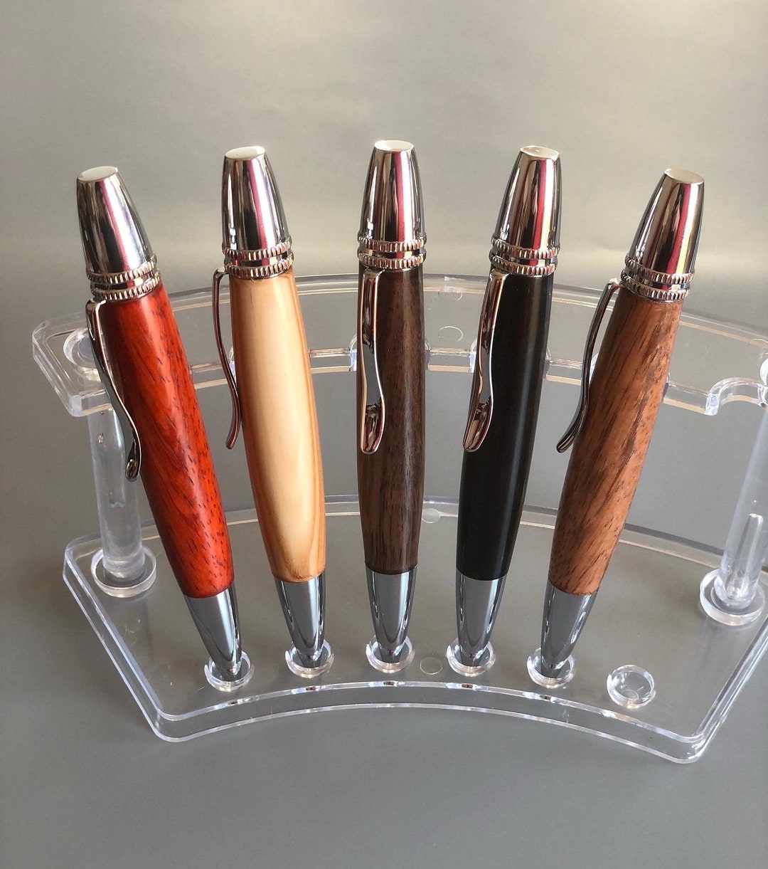 Polaris Twist Ballpoint Pen in Different Woods/ Stylish Handmade ...