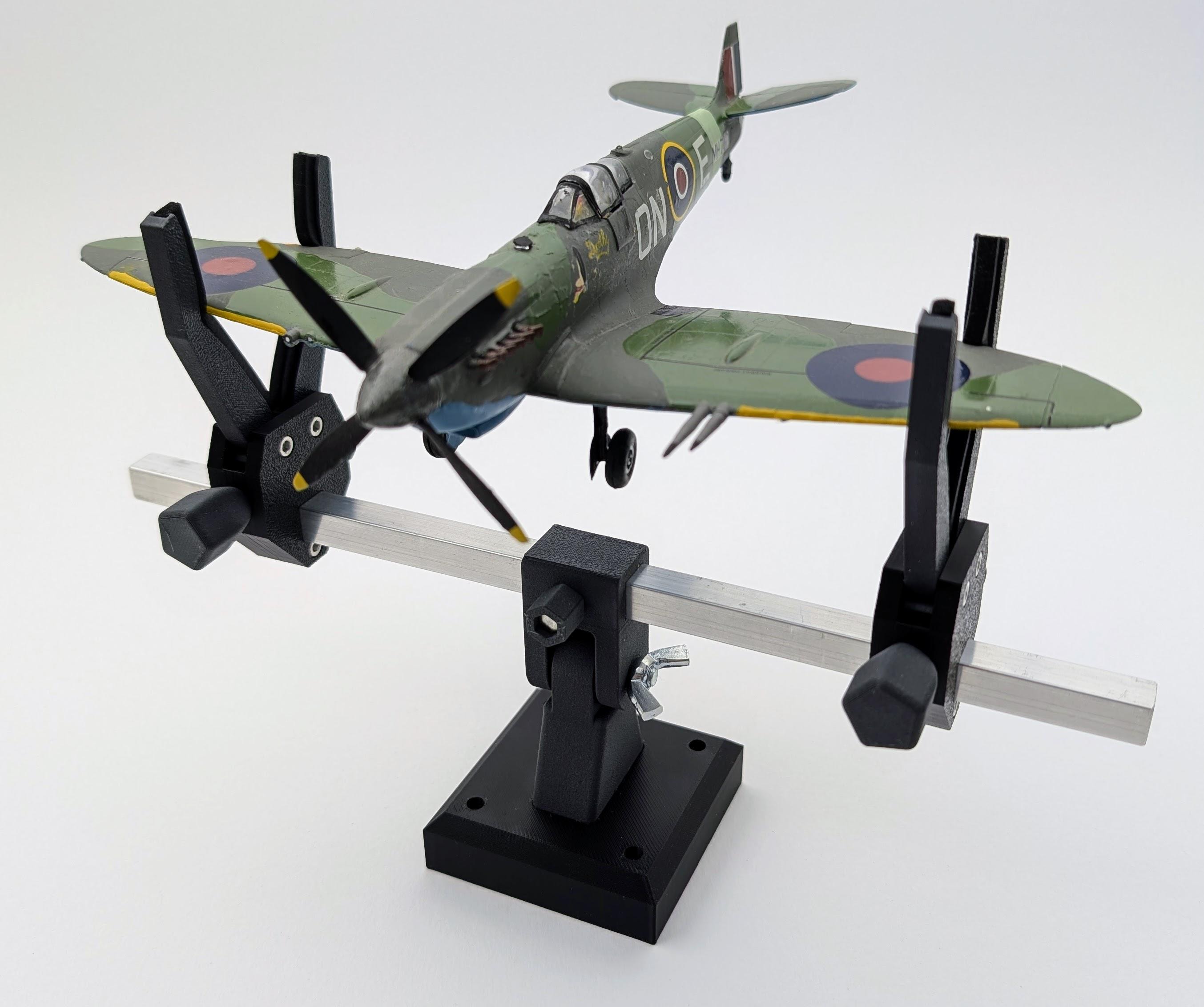 Model Aircraft Stand for Building and Painting, Scale 1/32 1/48 1/72 1/ ...