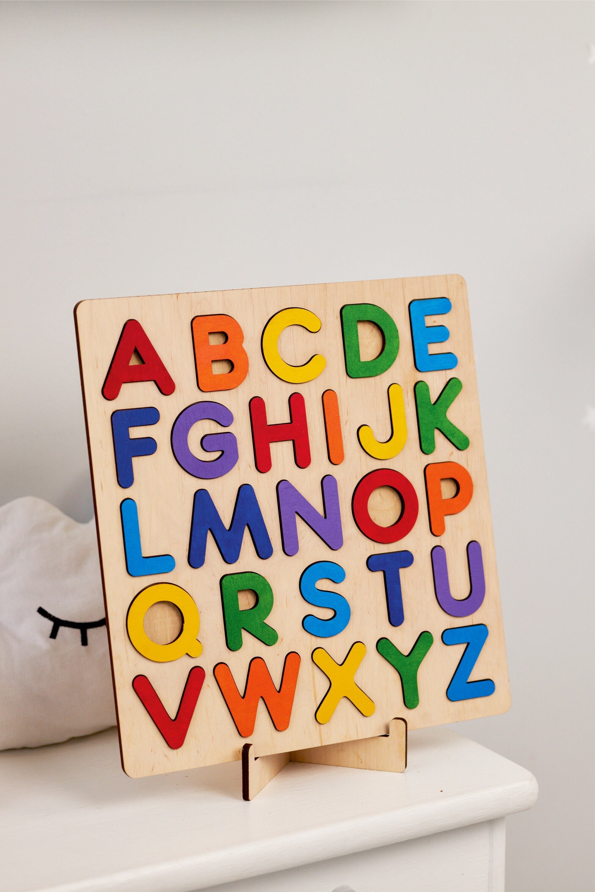 Alphabet Puzzle ABC Puzzle Learning Alphabet School Age - Etsy