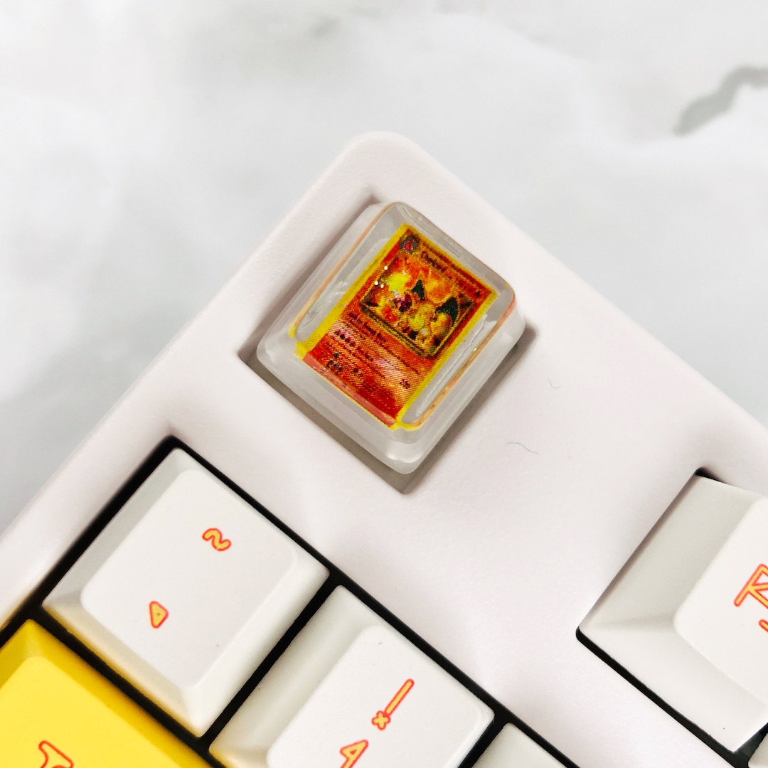 Pokemon Card Charizard Keycap, Customized Picture Keycaps , Cute FILCO ...