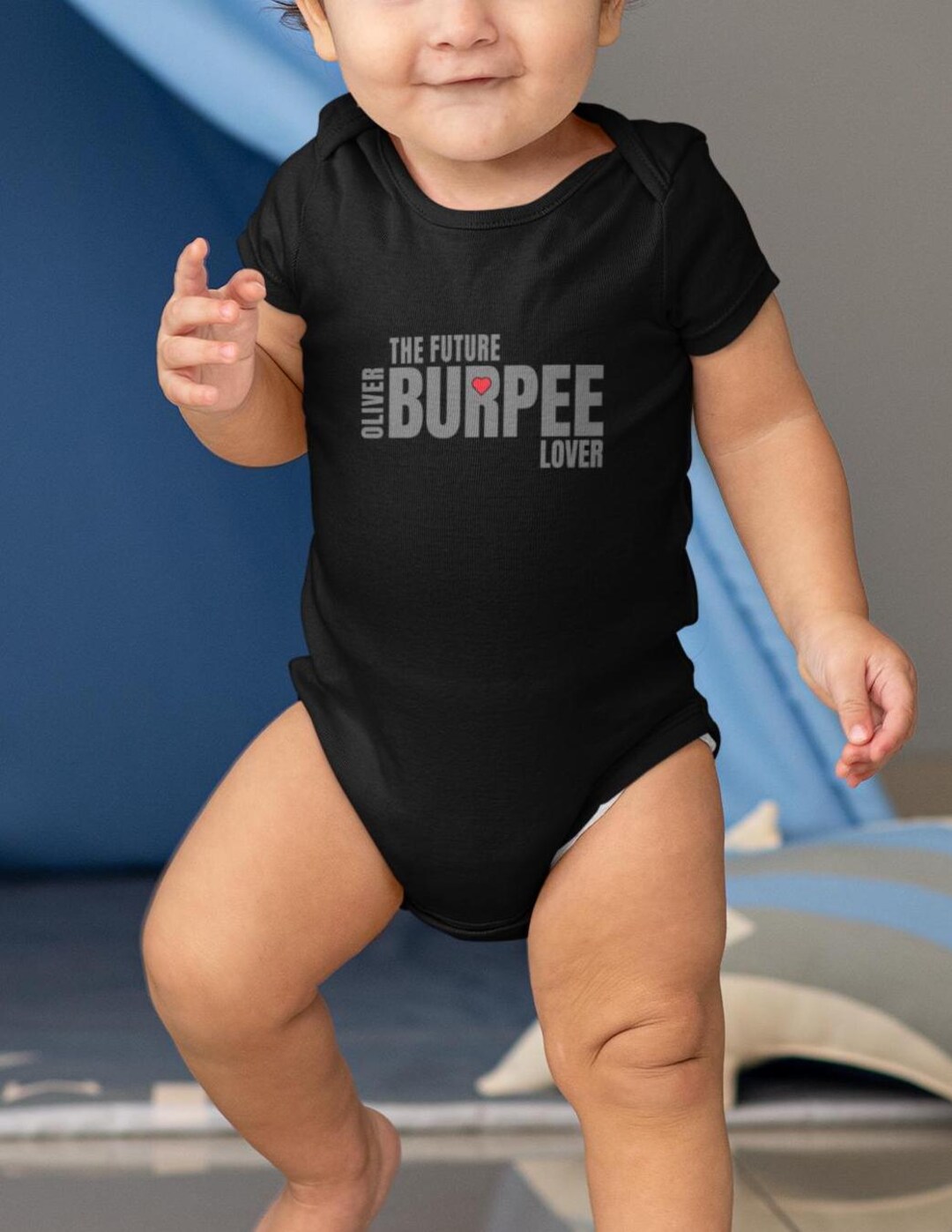 Burpee Lover Baby Bodysuit: Workout Newborn Gift - Etsy