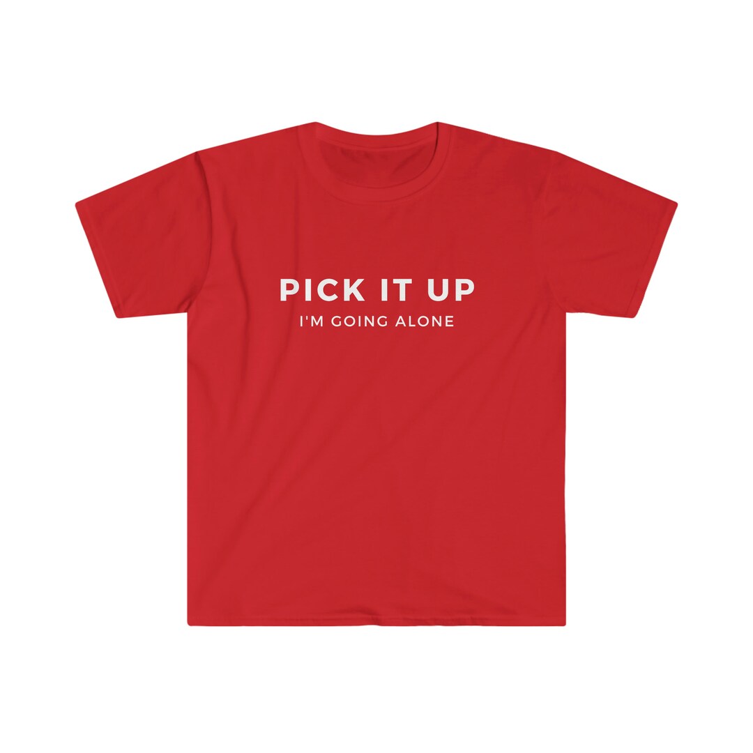 Pick It up Euchre T-shirt - Etsy