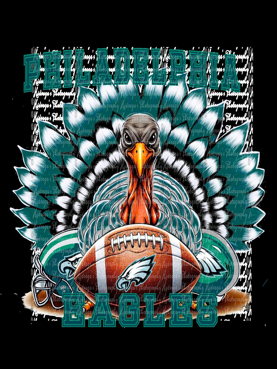 Philadelphia Eagles Thanksgiving Turkey - Etsy