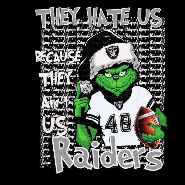 Raiders Grinch Tumbler Png - Etsy