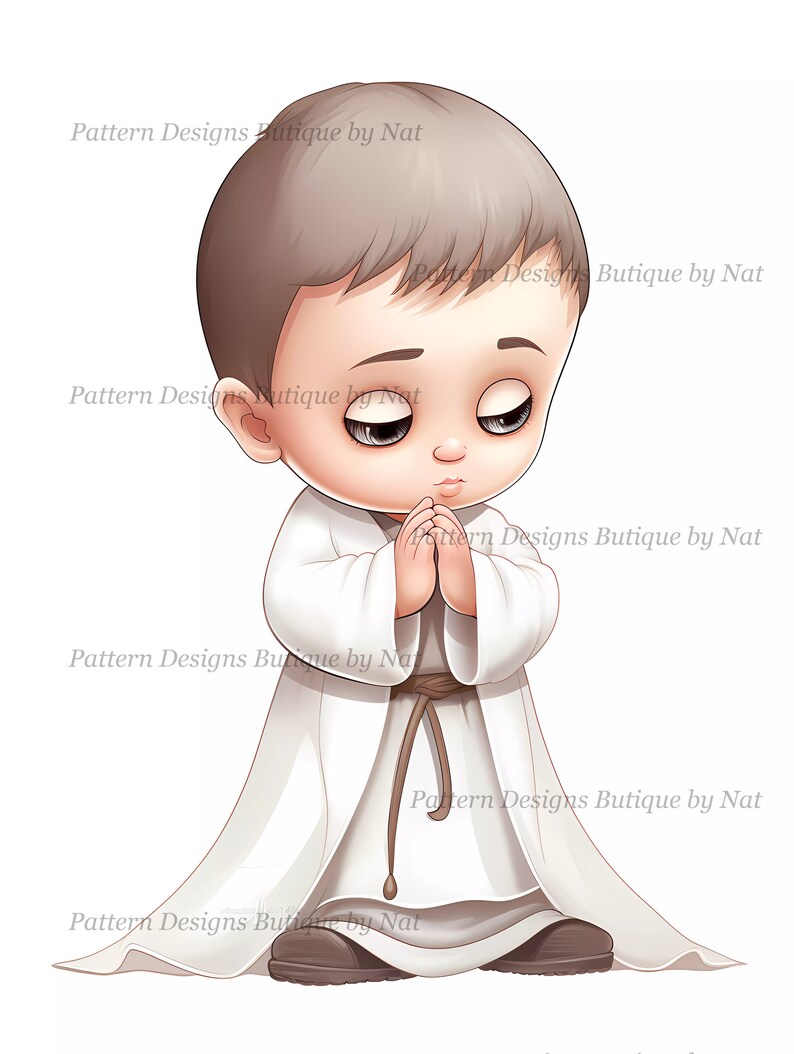 Boy First Communion Clipart Holy Bible Cute Little Boy Boy - Etsy