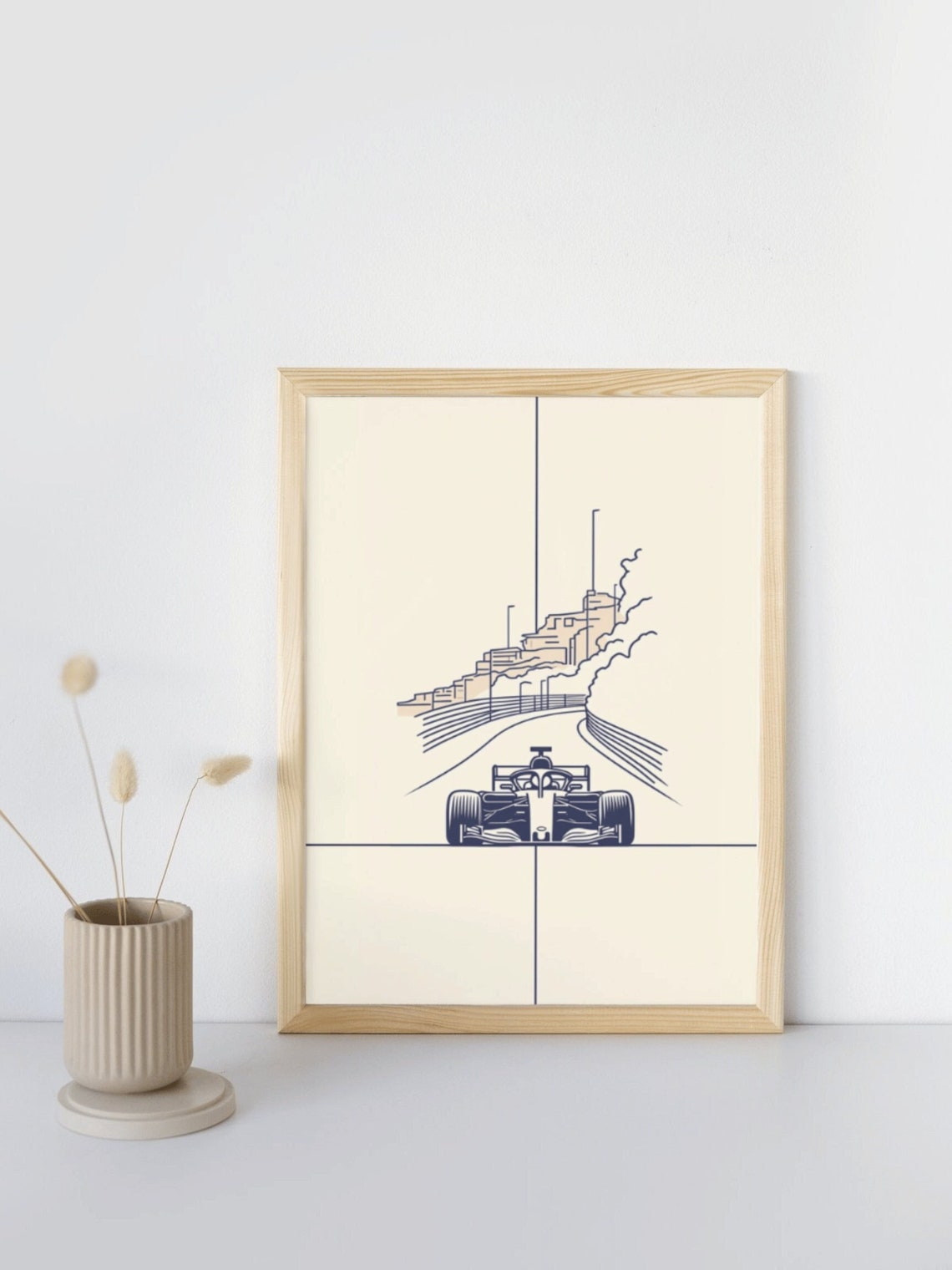 Monaco Grand Prix Print, Racing Download, Monaco Formula Wall Art ...