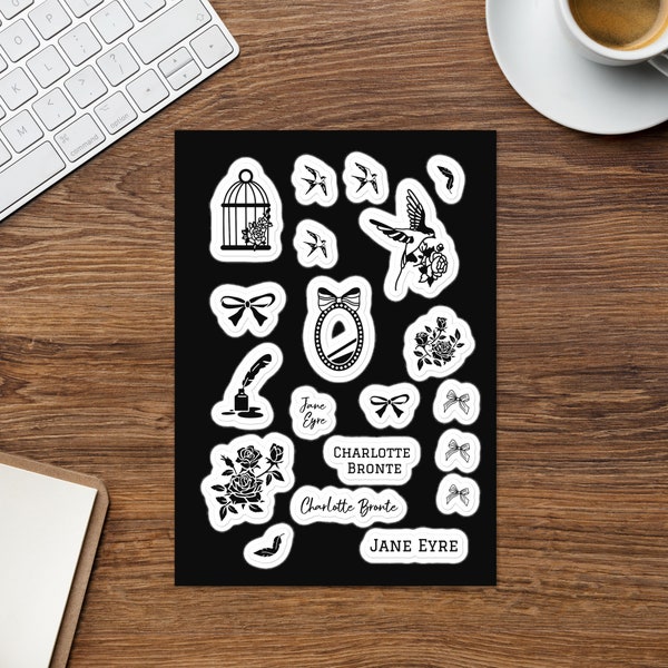 Jane Eyre Stickers - Etsy