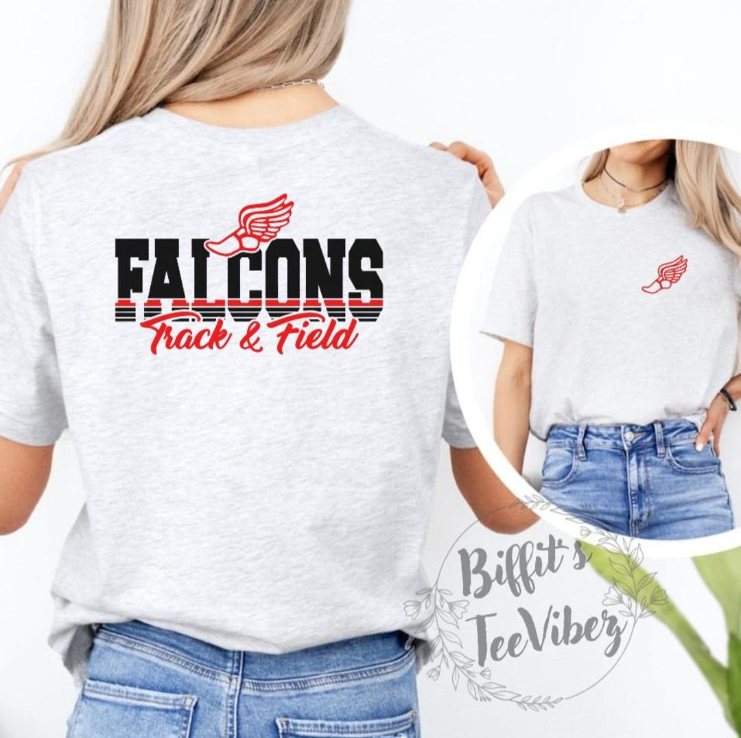 Falcons-track and Field- Support- School Spirit- Running- Field Events ...