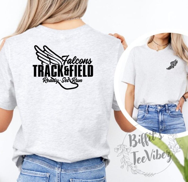 Falcons-track and Field- Support- School Spirit- Running- Field Events ...