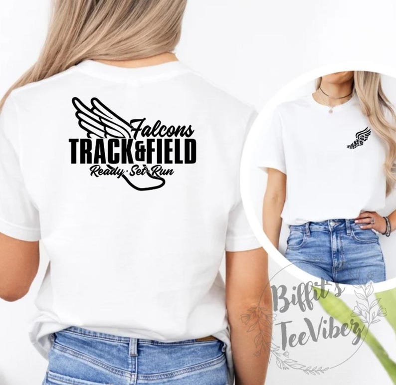 Falcons-track and Field- Support- School Spirit- Running- Field Events ...