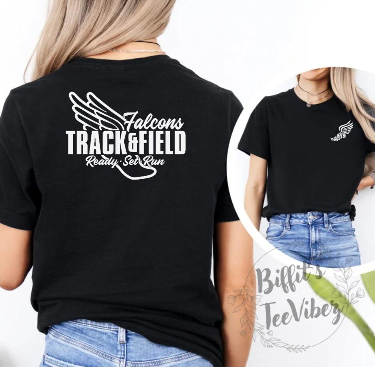 Falcons-track and Field- Support- School Spirit- Running- Field Events ...