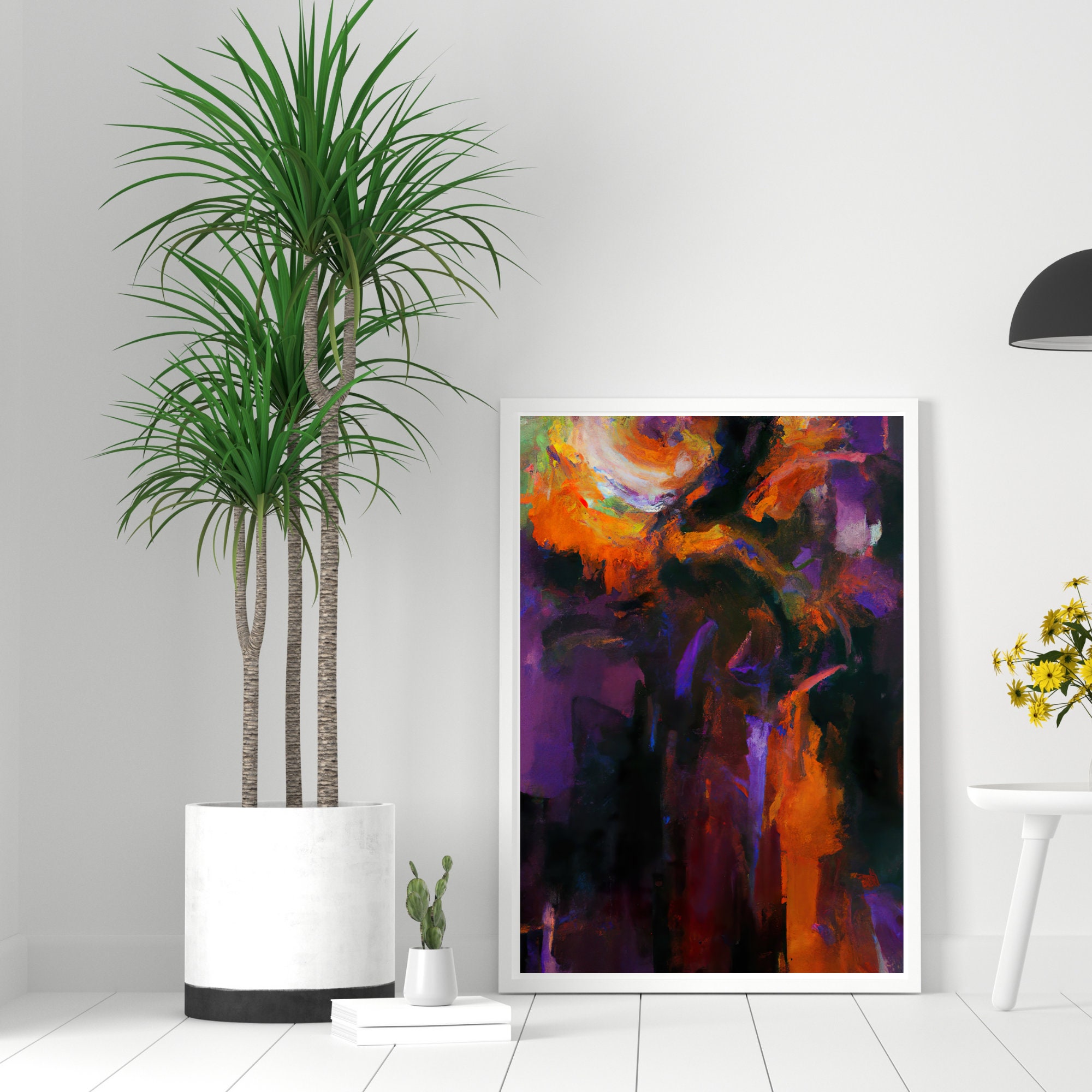 Abstract Printable Digital Wall Art for Unique and Affordable - Etsy