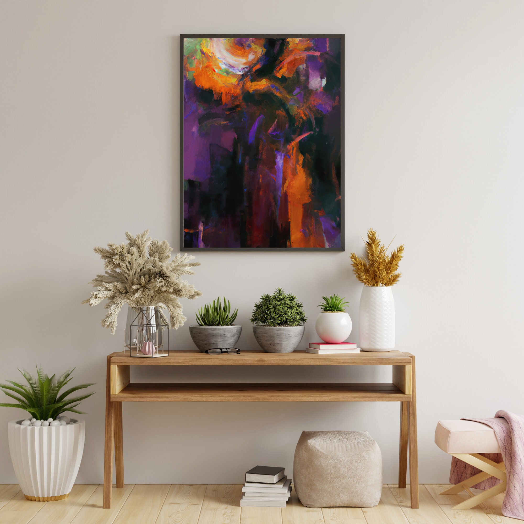 Abstract Printable Digital Wall Art for Unique and Affordable - Etsy