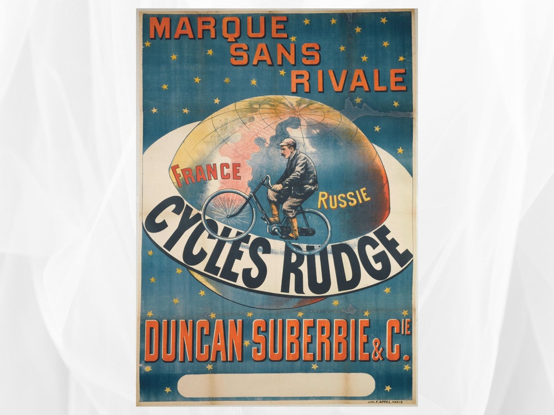 This Vintage Poster is a Faithful Replica of an Original Advertisement ...