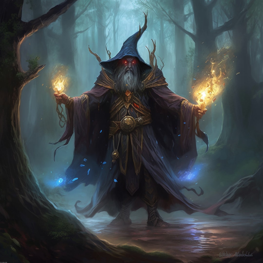 Warlock Wall Art - Etsy