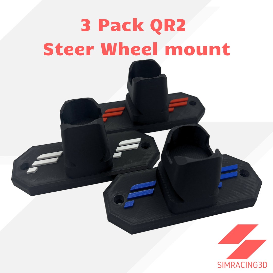 3 Pack Fanatec QR2 Wall Mount Holder for Steer Wheel, Wall Mount for ...