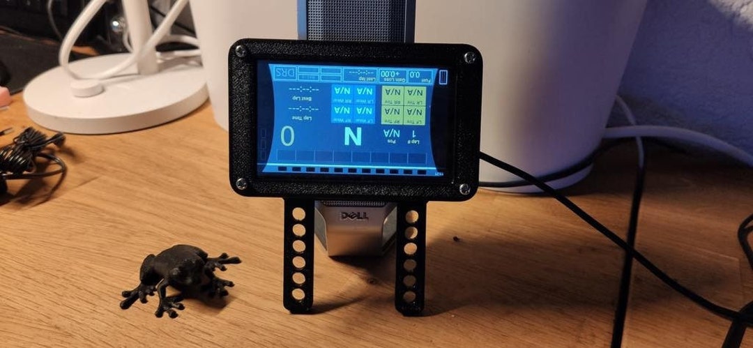 Vocore 4" Screen Case Fanatec Mount DIY Kit, Display for Fanatec ...