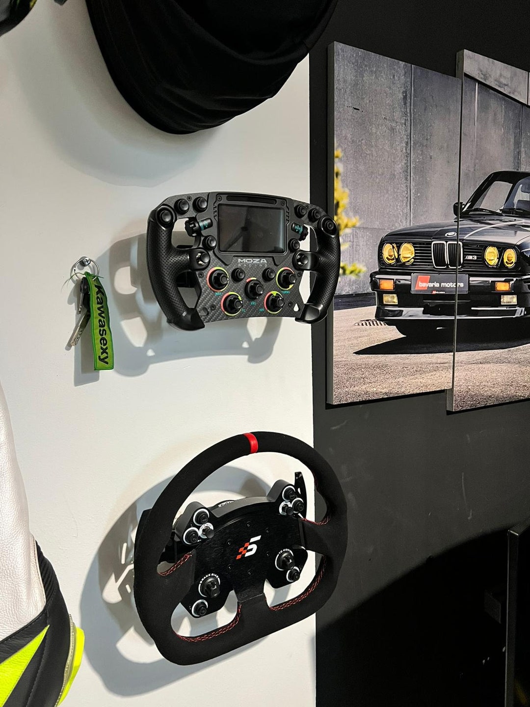 Moza QR Wall Mount Holder for Steer Wheel, Moza Wall Holder, Wall Mount ...