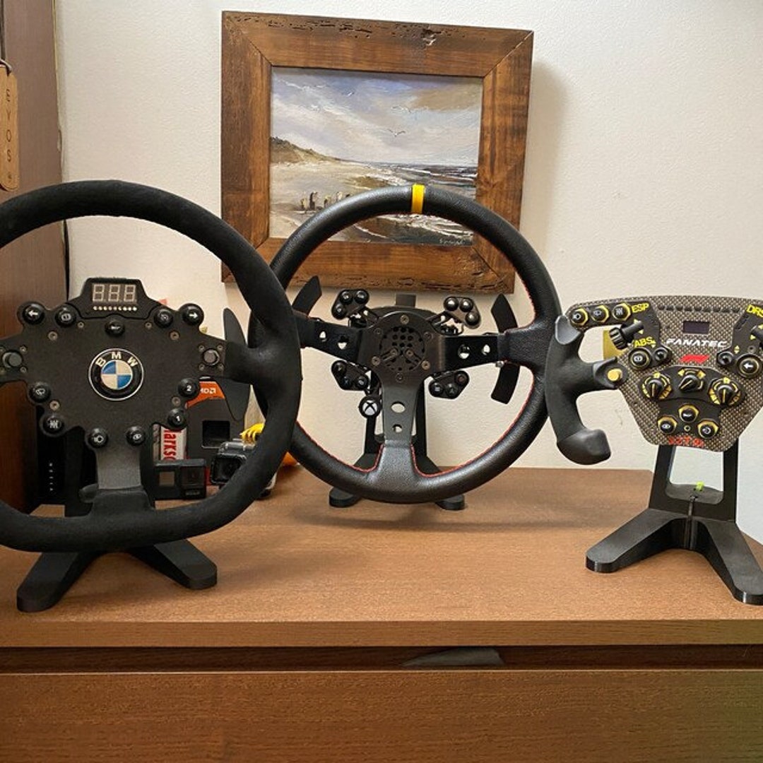 Fanatec QR2 Wheel Stand, Steer Wheel Holder Fanatec QR2, Wheel Stand ...