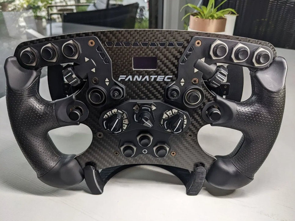 Fanatec Formula V2 Display Stand for Steer Wheel, Wheel Stand, Fanatec ...