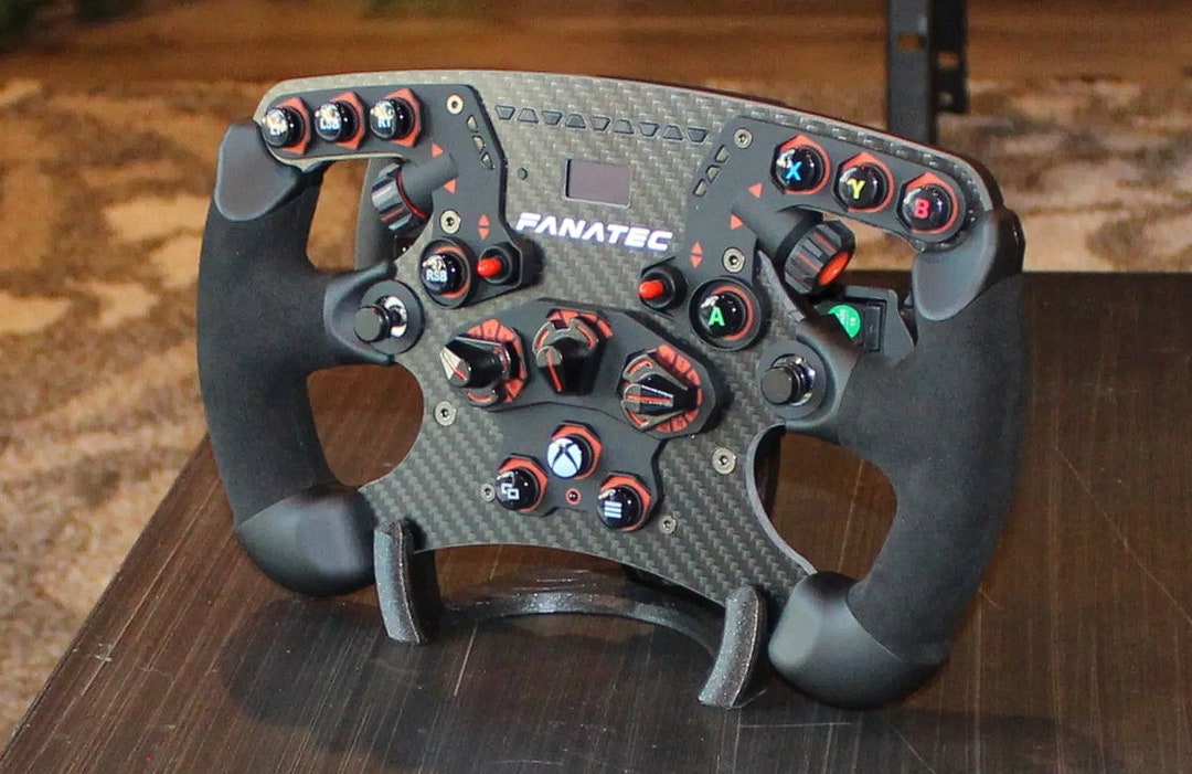 Fanatec Formula V2 Display Stand for Steer Wheel, Wheel Stand, Fanatec ...